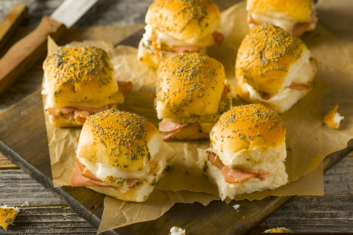 7 Ham Cheese Sliders - Spring Viva
